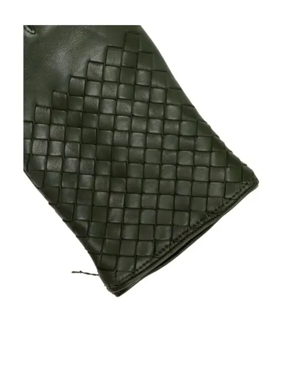 Bottega Veneta Knitted Gloves - Green