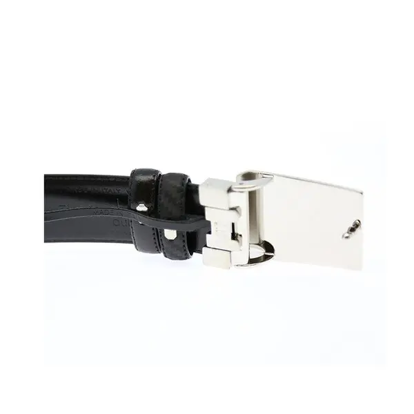 Dunhill Plate Buckle Logo Belt