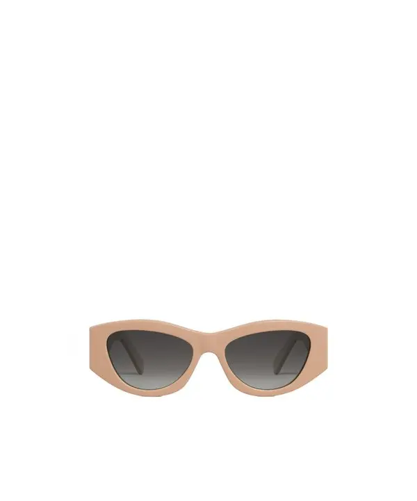 Celine Triomphe 15 Acetate Sunglasses - Nude