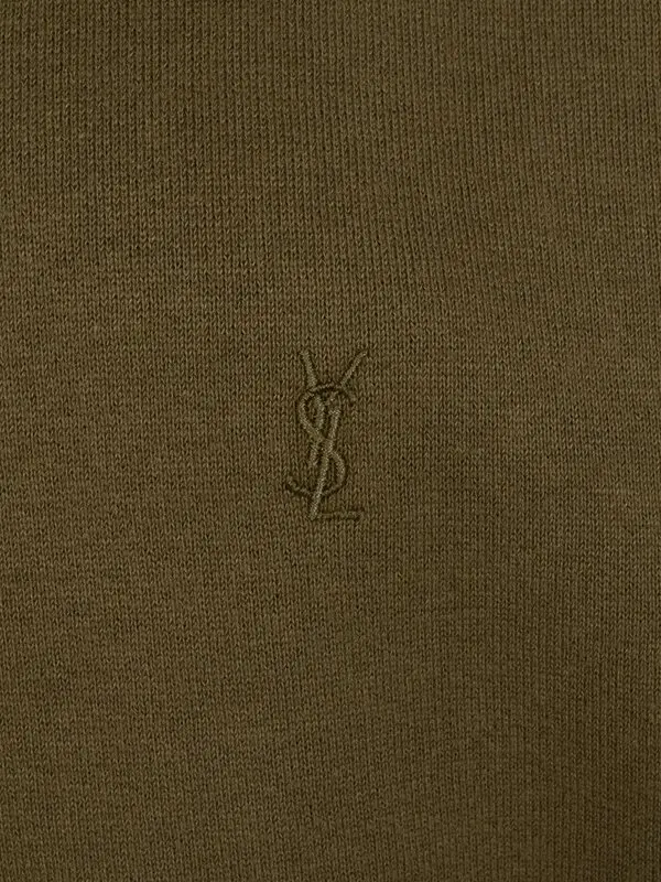 Saint Laurent Cassandre Crewneck Sweatshirt