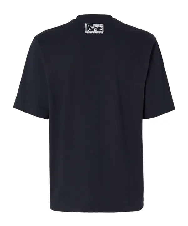 Fendi Bandana Printed Crewneck T-shirt