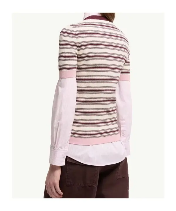 Moncler Striped Knitted T-shirt