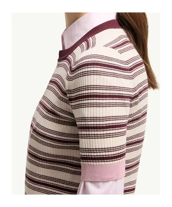 Moncler Striped Knitted T-shirt