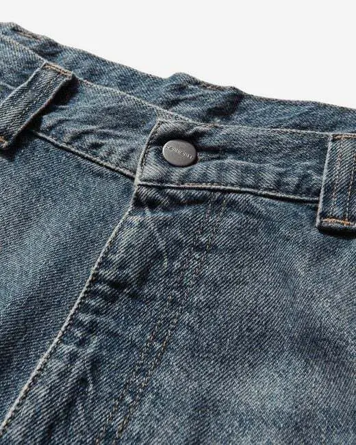 Carhartt Work In Progress Og Double Knee Work Jeans - Blue