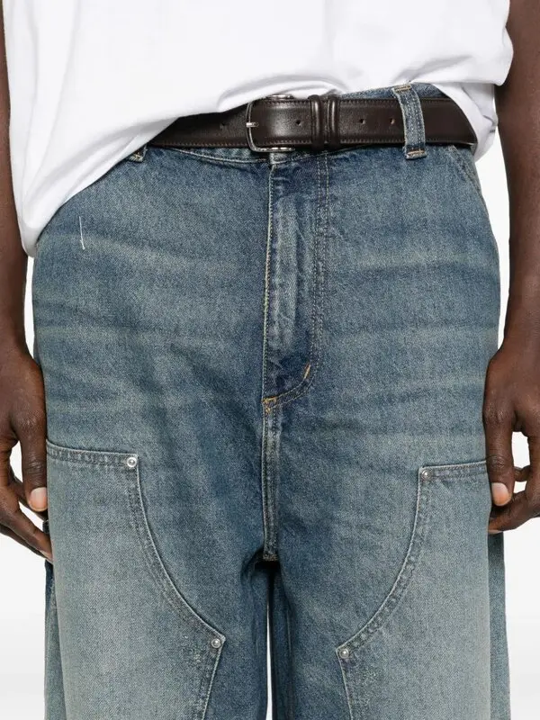 Carhartt Work In Progress Og Double Knee Work Jeans - Blue