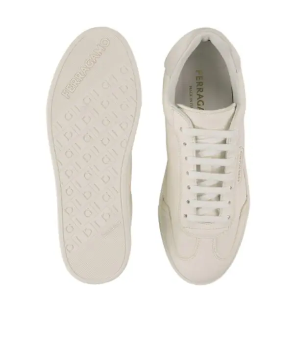 FERRAGAMO Low-top Sneakers - White