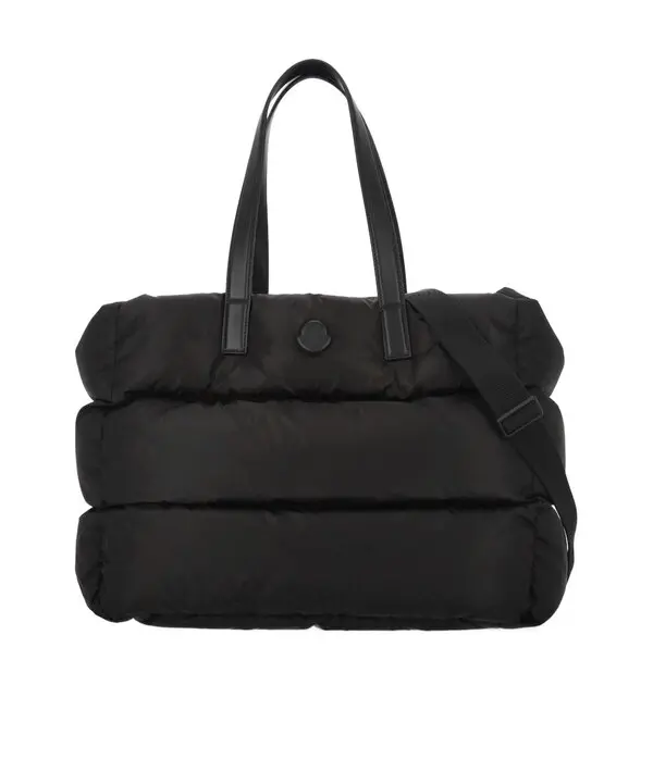 Moncler Quilted Tote Bag - Black