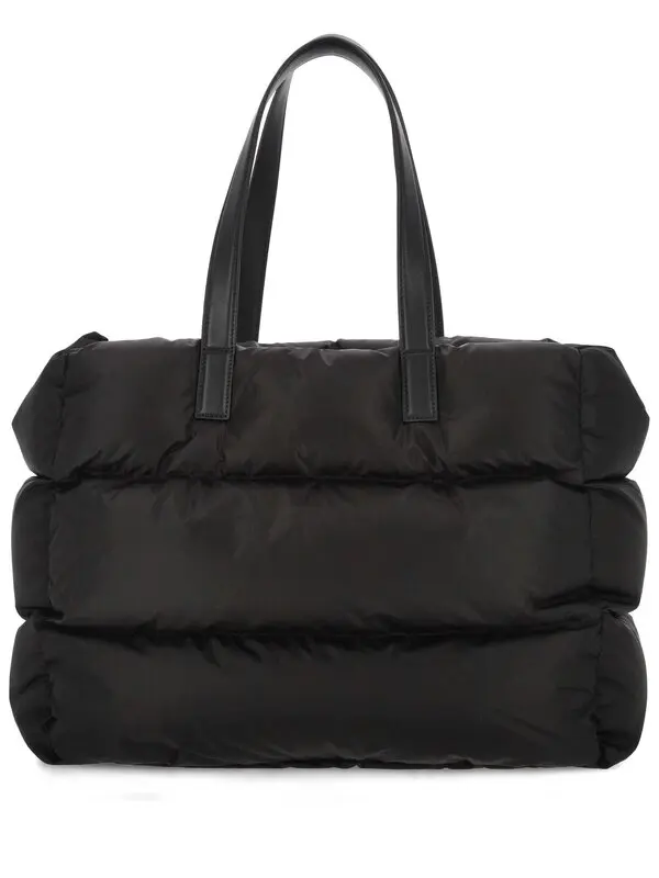 Moncler Quilted Tote Bag - Black