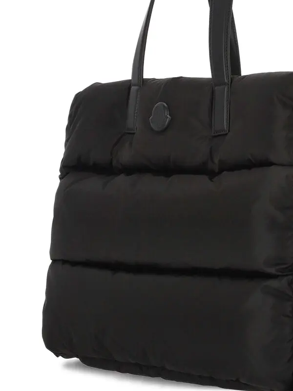 Moncler Quilted Tote Bag - Black