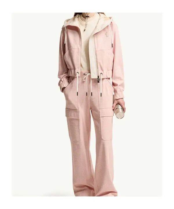 Moncler Zip-up Drawstring Hoodie
