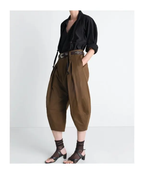 LEMAIRE Scarf Blouse - Black