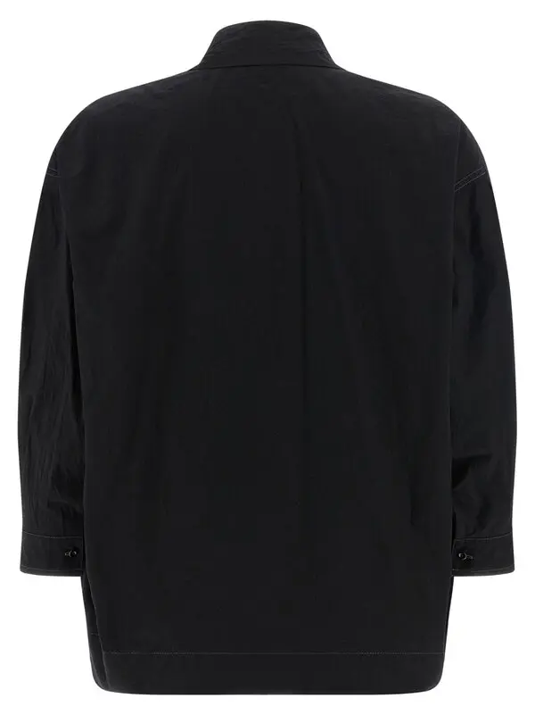 LEMAIRE Scarf Blouse - Black