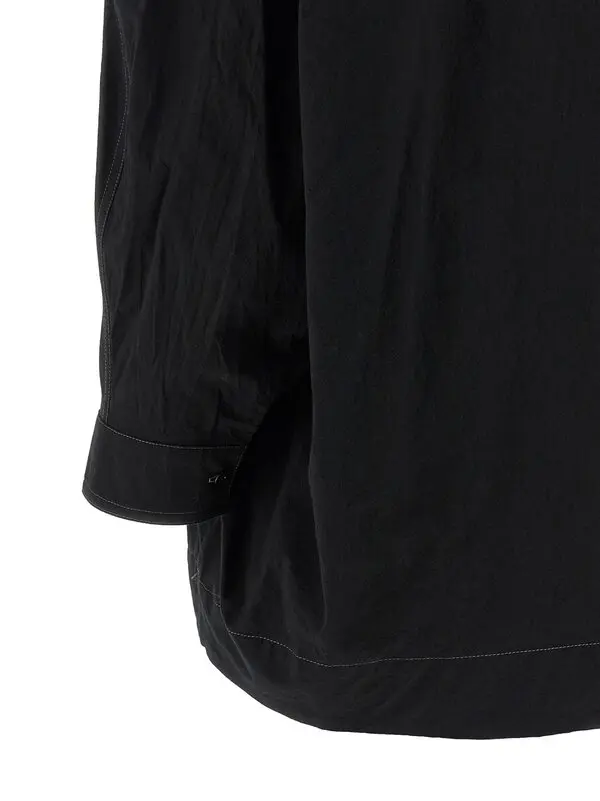 LEMAIRE Scarf Blouse - Black