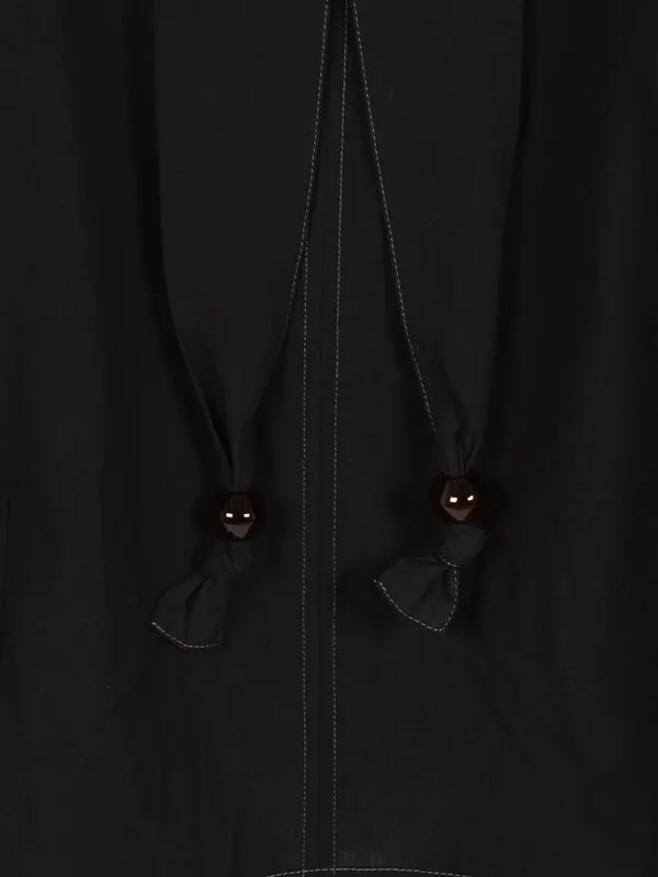 LEMAIRE Scarf Blouse - Black