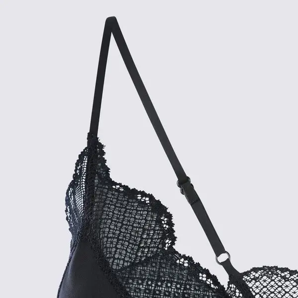 Zadig&Voltaire Christy V-neck Lace Top - Black