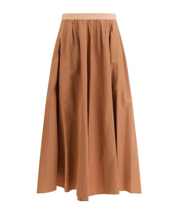 FORTE_FORTE Pleated Taffeta Skirt