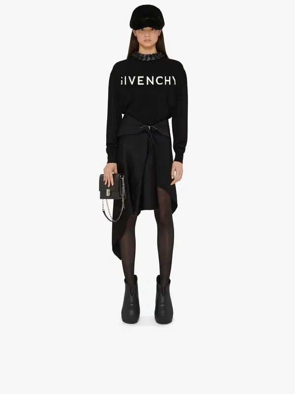 Givenchy Zip-front Asymmetric Skirt