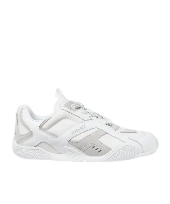 Versace Galaxia Lace-up Sneakers - White
