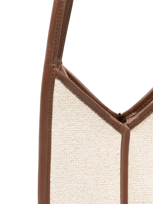 Hereu Calella Leather-trimmed Bucket Bag