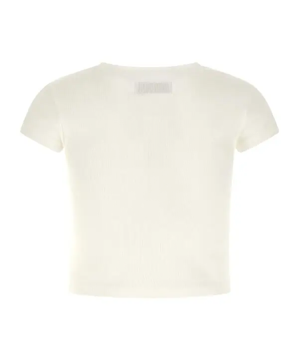 VIVIENNE WESTWOOD Orb Printed Ribbed T-shirt