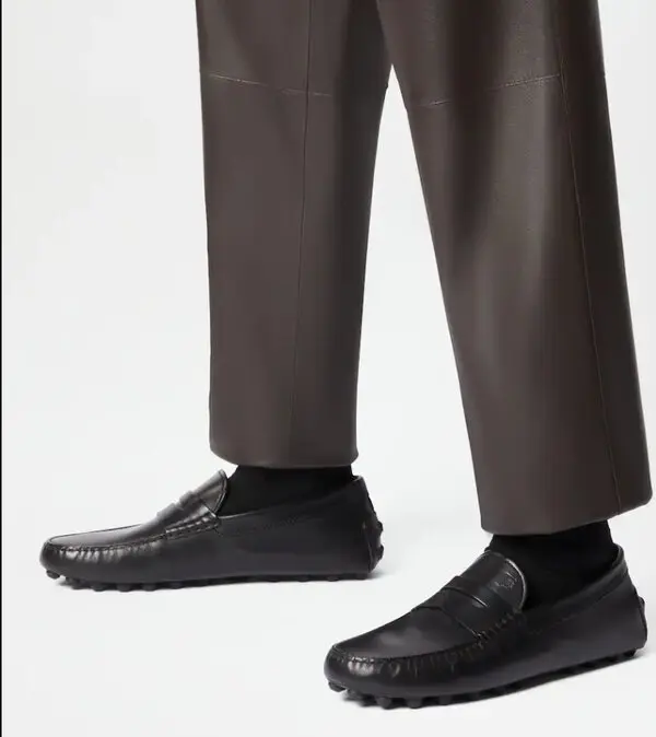 TOD'S Gommino Bubble Loafers - Black