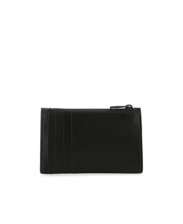 Alexander McQueen Logo Printed Card Holder