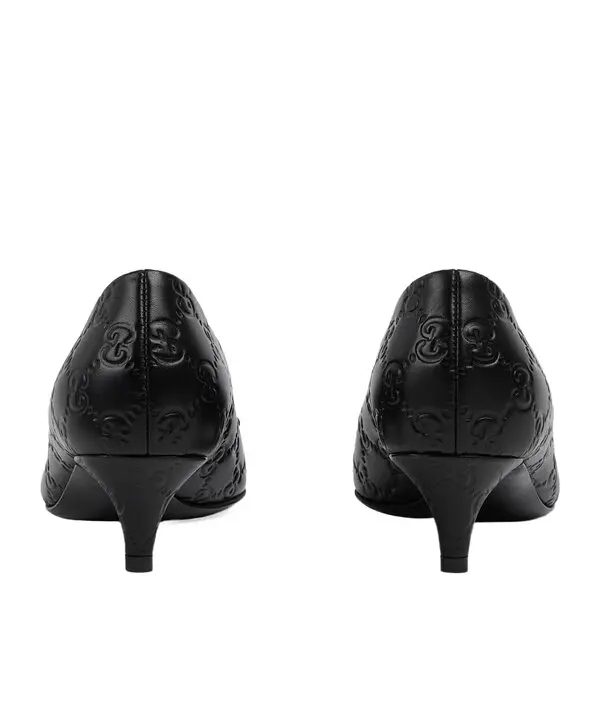 Gucci Horsebit Detailed Pointed-toe Pumps - Black