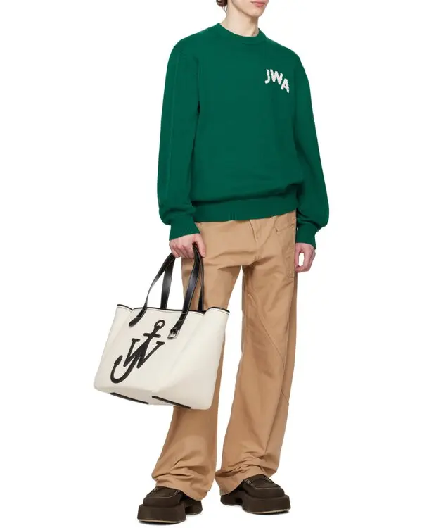 J.W.ANDERSON Belt Top Handle Bag - Light Beige