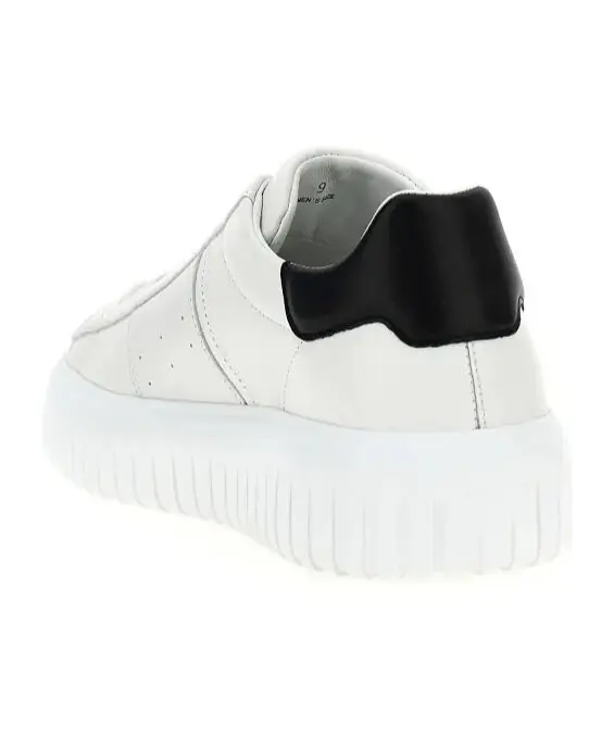 Hogan H-stripes Lace-up Sneakers - White