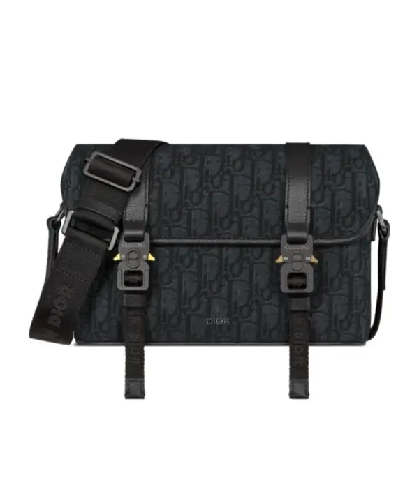 Dior Hit The Road Messenger Bag - Black