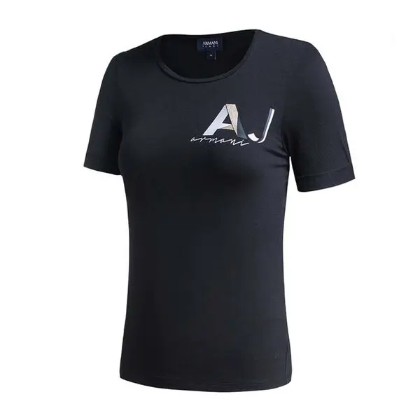 Emporio Armani Logo T-shirt - Black