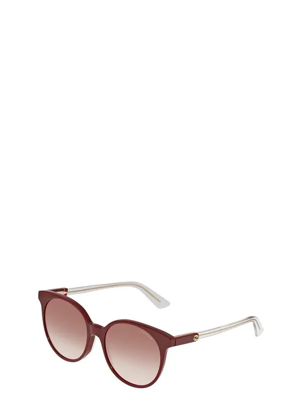 Gucci Round Frame Sunglasses - Brown