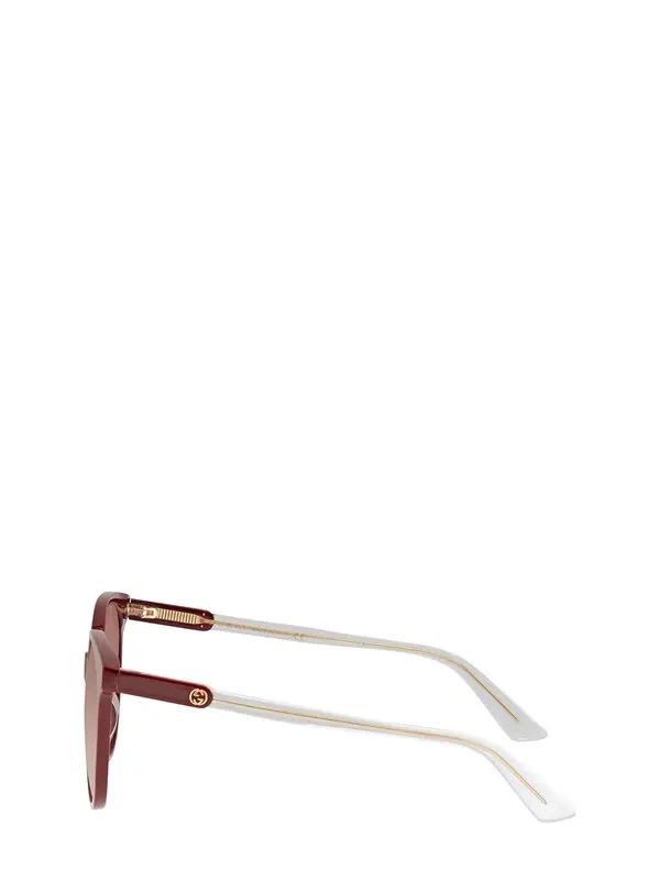 Gucci Round Frame Sunglasses - Brown
