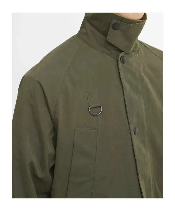 Barbour Corduroy Collar Plaid Lined Jacket