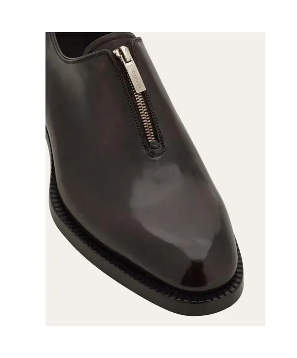 FERRAGAMO Zip Derby Shoes