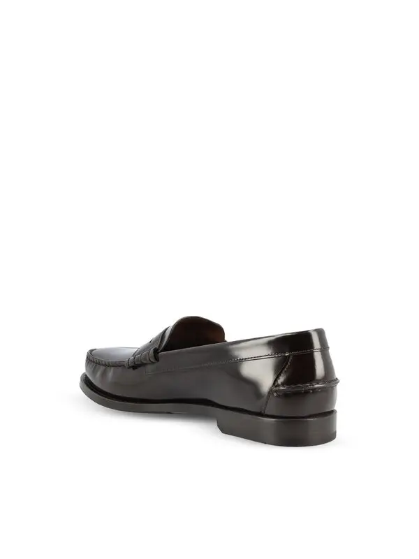 Prada Letter Detail Loafers