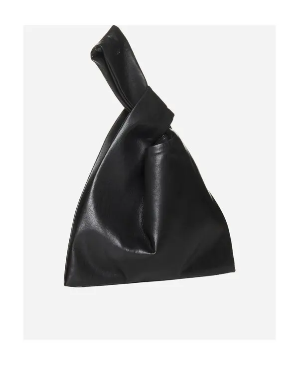 Nanushka Logo Embossed Tote Bag - Black