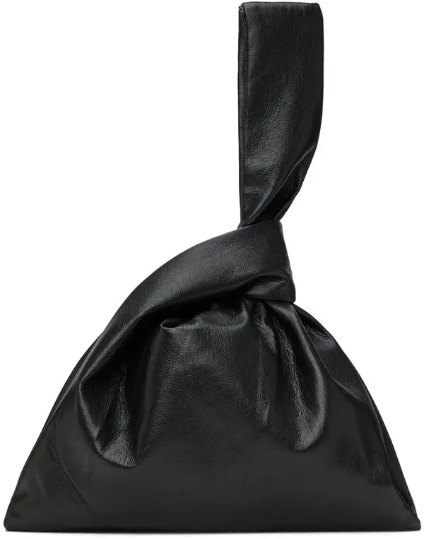 Nanushka Logo Embossed Tote Bag - Black