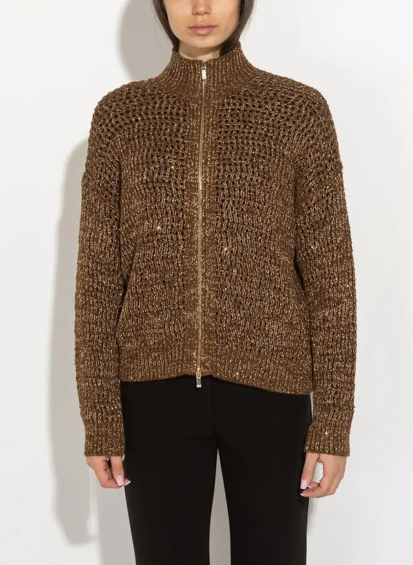 Max Mara Tacito Zipped Cardigan