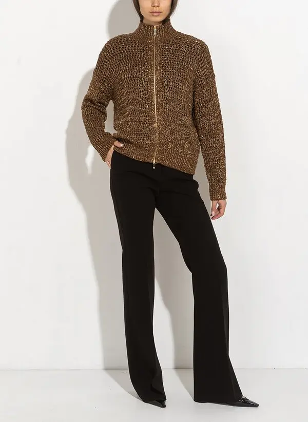 Max Mara Tacito Zipped Cardigan