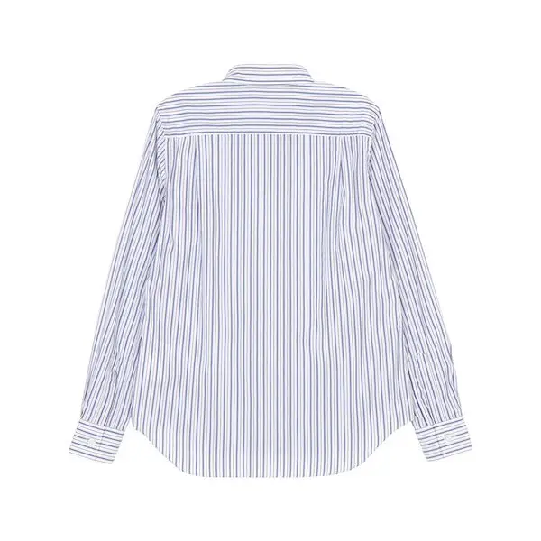 Play Comme Des Garcon Striped Long Sleeve Shirt