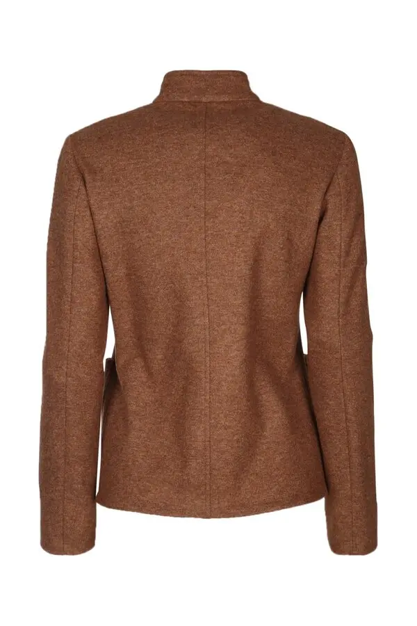 Loro Piana Long-sleeved Stand Collar Jacket