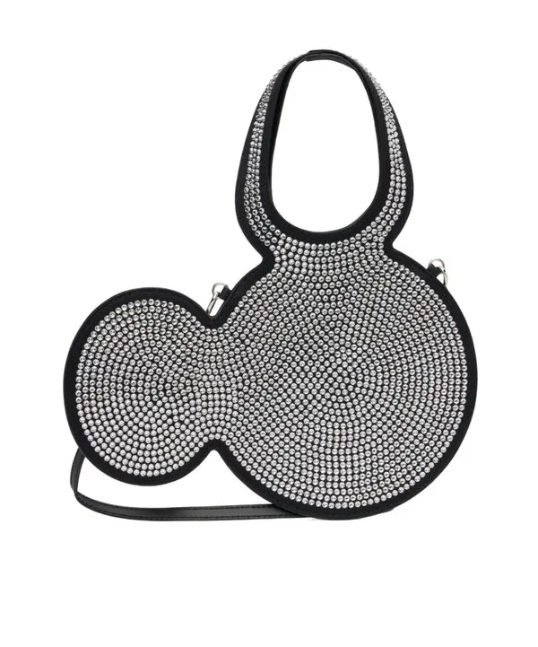 Coperni Mini Mickey Embellished Tote Bag - Black
