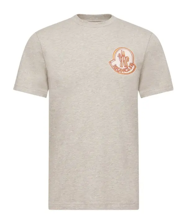 Moncler Logo Printed Crewneck T-shirt