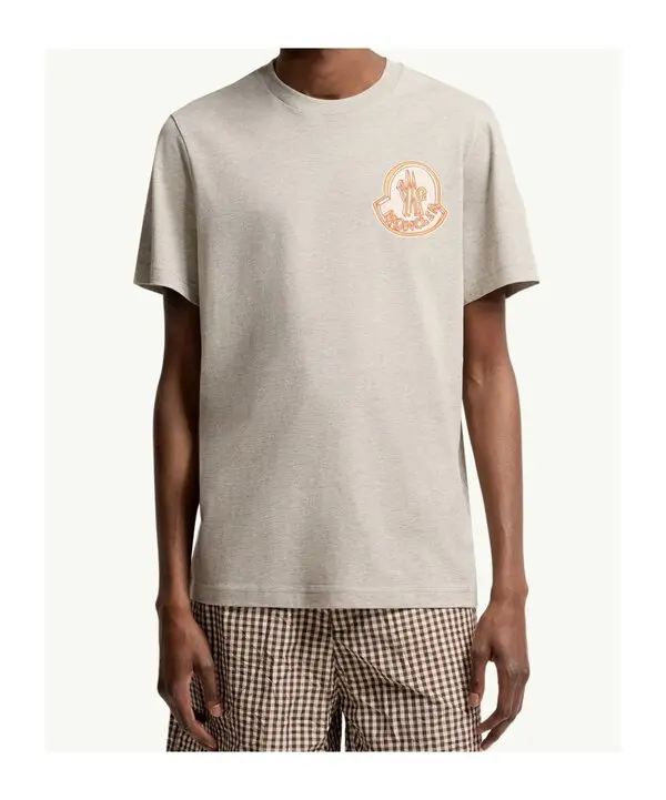 Moncler Logo Printed Crewneck T-shirt