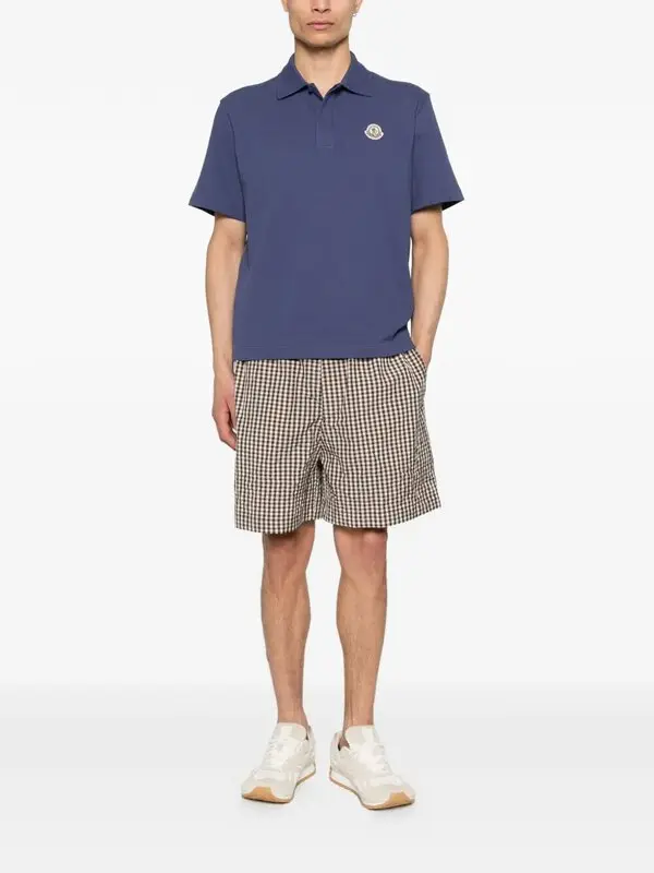 Moncler Logo Patch Polo Shirt