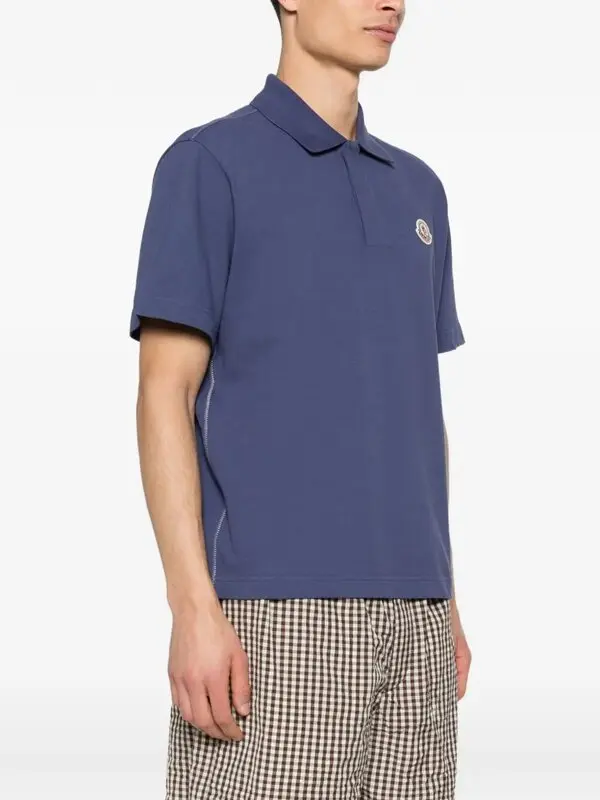 Moncler Logo Patch Polo Shirt
