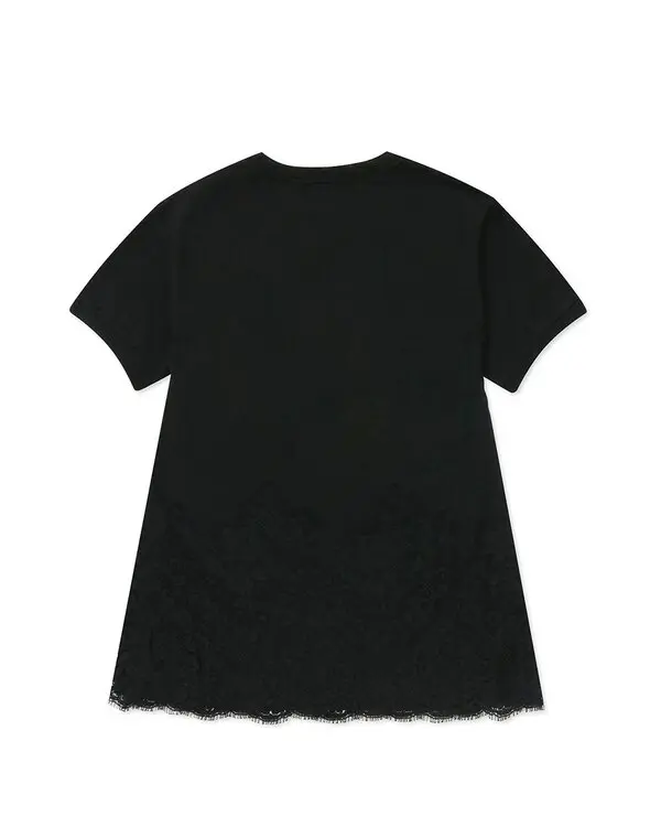 Dolce & Gabbana Short Sleeve Lace T-shirt