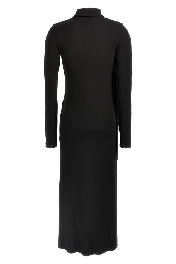 TOTEME Overlapped Jersey Scarf Dress