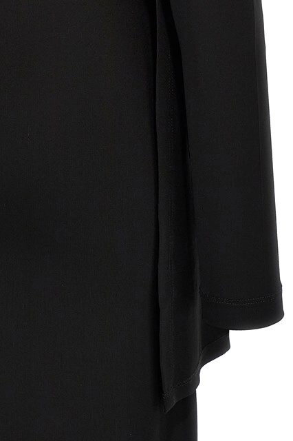 TOTEME Overlapped Jersey Scarf Dress
